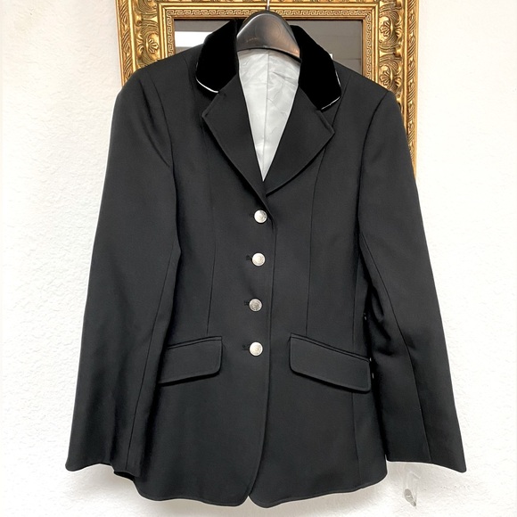 Shires | Jackets & Coats | Brand New Shires Ladies Black Velvet ...